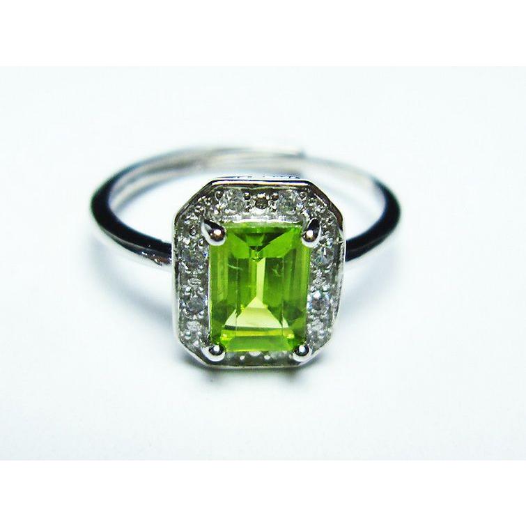 ペリドット 指輪 (15号) t382-4346 : 誠安天然石専門店 - 通販 - Yahoo!ショッピング