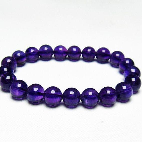 アメジスト ブレスレット 9mm t406-2785 : 誠安天然石専門店 - 通販 - Yahoo!ショッピング