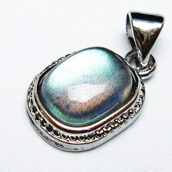 ラブラドライト ペンダント t409-4110 : 誠安天然石専門店 - 通販 - Yahoo!ショッピング