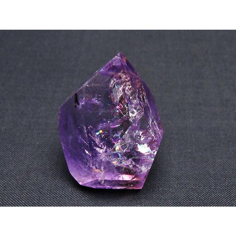 虹入り アメジスト 原石 t436-2804 : t436-2804 : 誠安天然石専門店 - 通販 - Yahoo!ショッピング