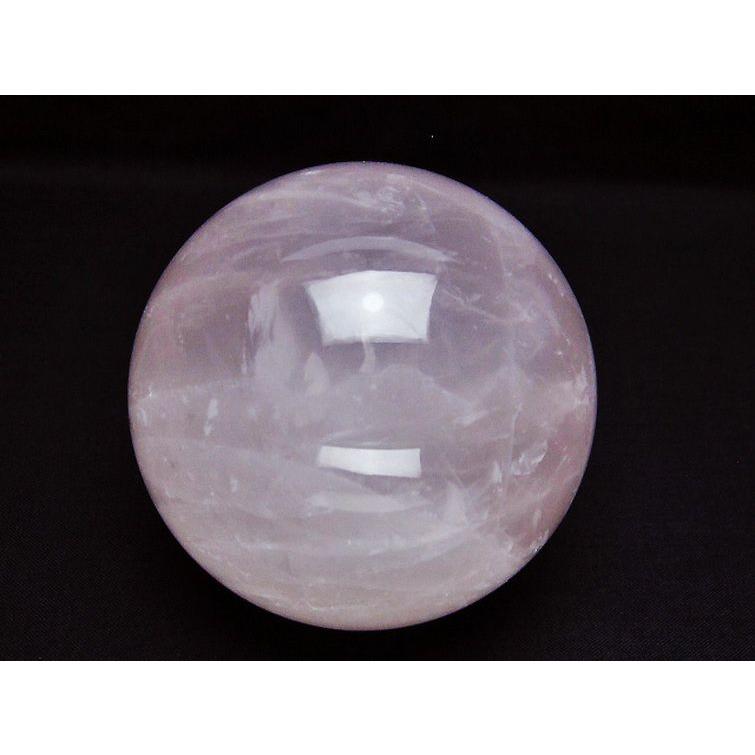 ローズクォーツ 丸玉 78mm t456-14146 : t456-14146 : 誠安天然石専門店 - 通販 - Yahoo!ショッピング
