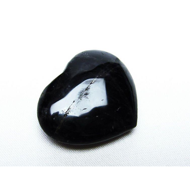 モリオン 純天然 黒水晶 ハート 置物 t457-3418 : t457-3418 : 誠安天然石専門店 - 通販 - Yahoo!ショッピング