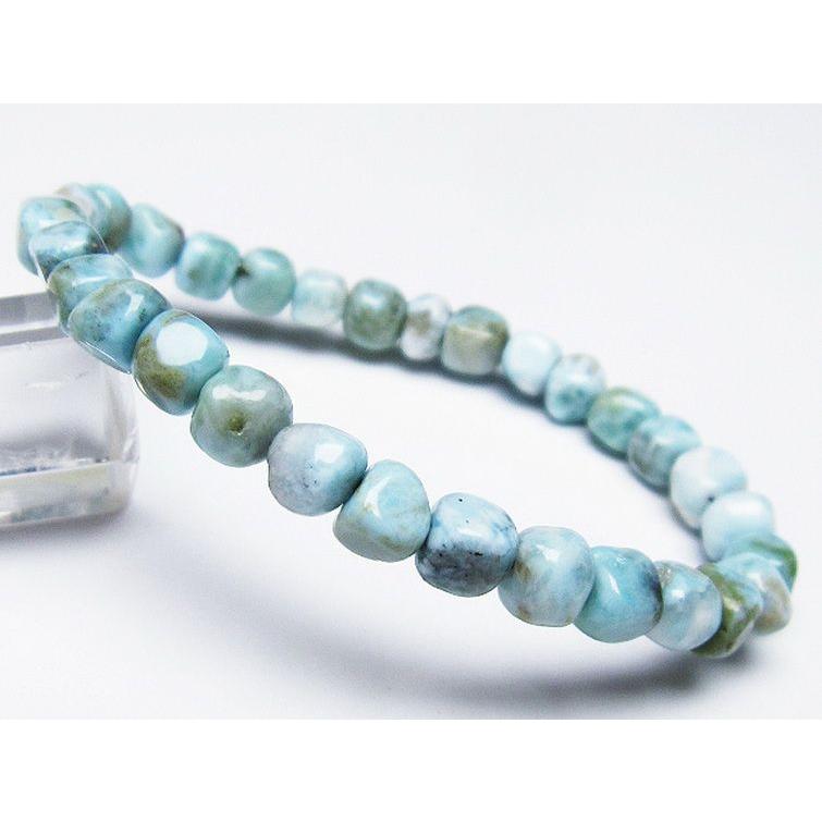 ラリマー ブレスレット t54-5444 : 誠安天然石専門店 - 通販 - Yahoo!ショッピング