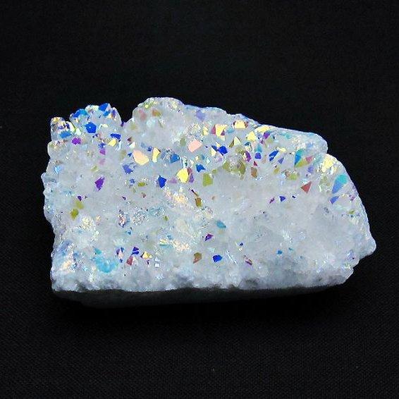 レインボーオーラ水晶クラスター t693-4560 : 誠安天然石専門店 - 通販 - Yahoo!ショッピング