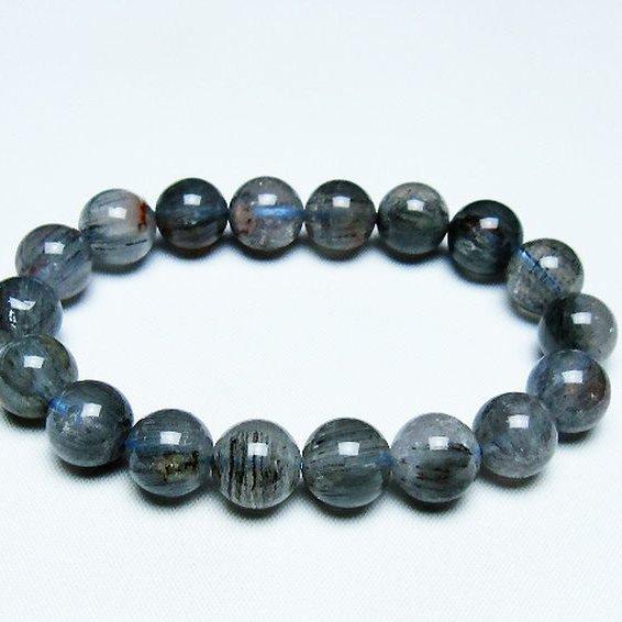 トルマリンルチル ブレスレット 11mm t702-6568 : 誠安天然石専門店 - 通販 - Yahoo!ショッピング