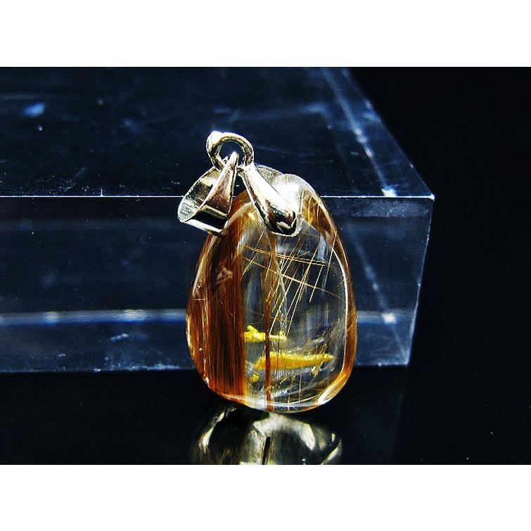 ゴールドタイチンルチルクォーツ ペンダント t741-2114 : t741-2114 : 誠安天然石専門店 - 通販 - Yahoo!ショッピング