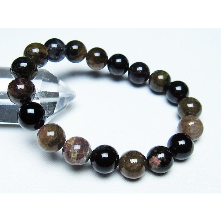 ミックスカラートルマリン ブレスレット 11mm t75-7209 : 誠安天然石専門店 - 通販 - Yahoo!ショッピング