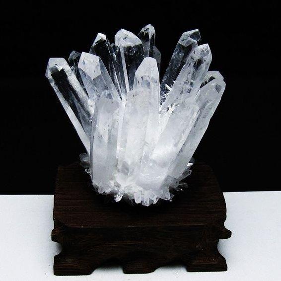 クリスタル 水晶クラスター t802-5749 : 誠安天然石専門店 - 通販 - Yahoo!ショッピング