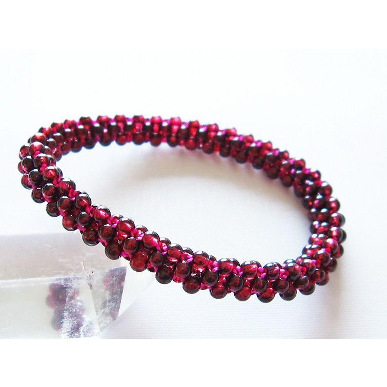 ガーネット ブレスレット 7mm t87-14289 : t87-14289 : 誠安天然石専門店 - 通販 - Yahoo!ショッピング