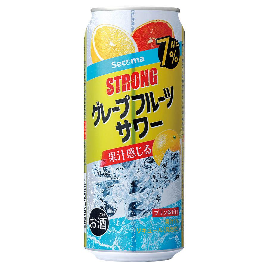 セイコーマート Secoma ストロンググレープフルーツサワー 500ml 24本入 : セイコーマート ヤフーショッピング店 - 通販 - Yahoo!ショッピング