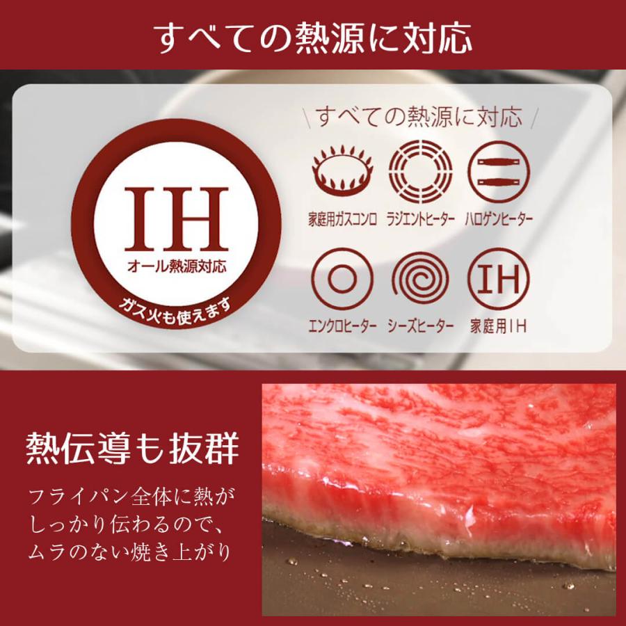 フライパン 32 ダイヤモンドコート IH 32cm アリエッタネクスト 32センチ ih ガス火 オール熱源 IH対応 頑丈 長持ち 耐久性 傷がつきにくい 汚れが : 生活空間 - 通販 ...