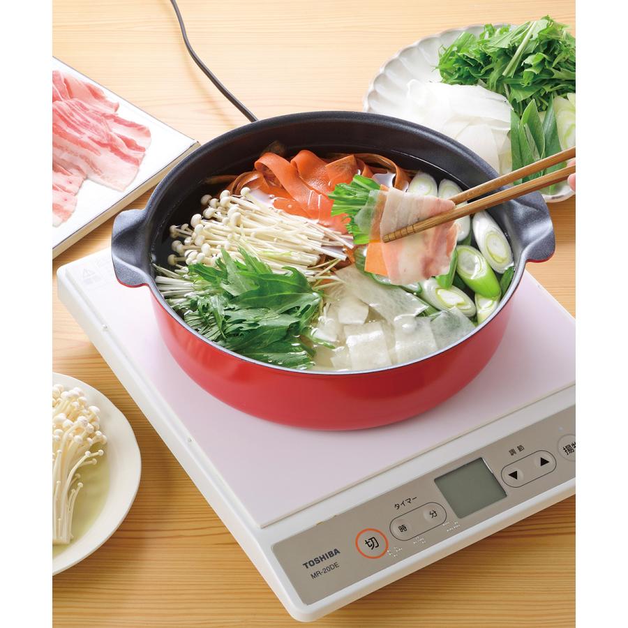 鍋 フライパン 2WAY マルチパン 24cm IH対応 レッド RB-1721 ToMay 和平フレイズ | 両手鍋 卓上鍋 片手鍋 炒め鍋 深型フライパン 取っ手が : 生活空間 - 通販 ...