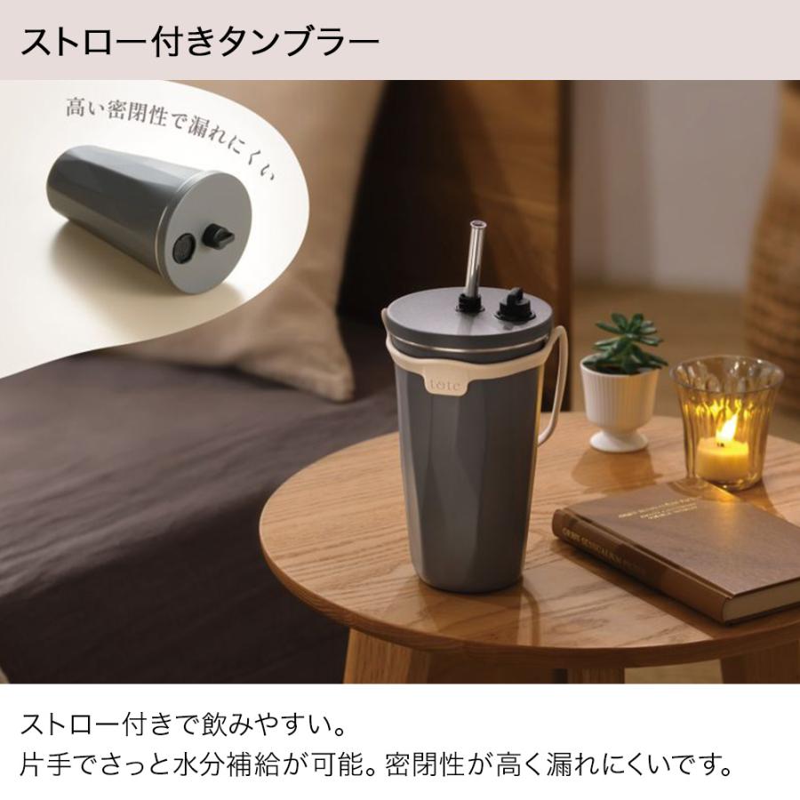 タンブラー 蓋付き ストロー付き 570ml 2個セット HOT & COOL 3WAY トート 和平フレイズ | hot cool ストロー 蓋 かわいい アイス : 生活空間 - 通販 ...