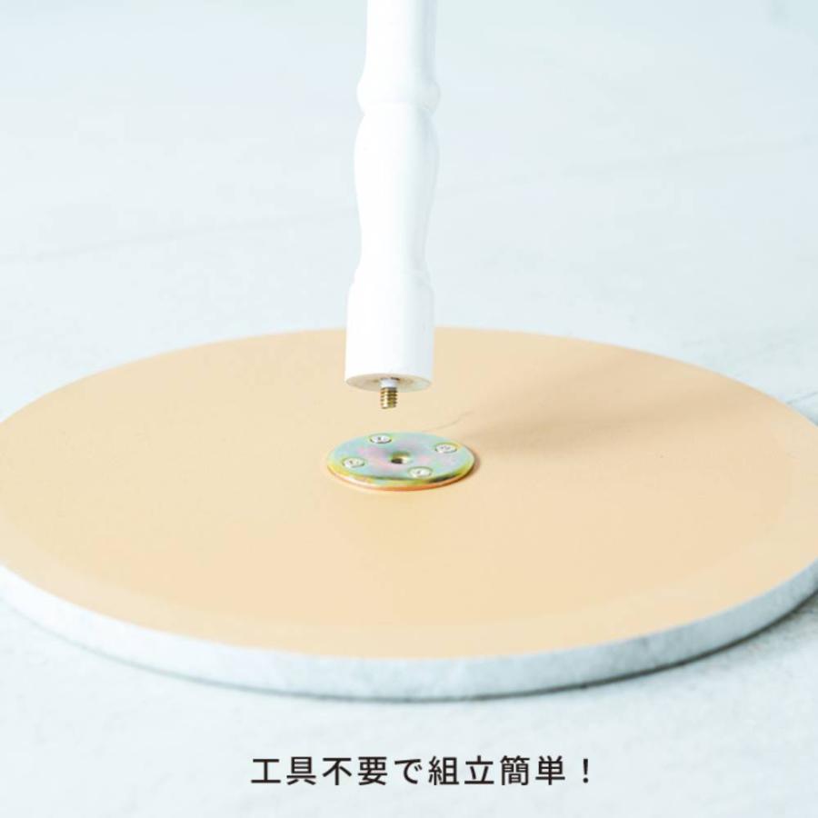 サイドテーブル 丸 軽量 スリム コーディ CTN-3031 組立式 永井興産 | おしゃれ テーブル ソファ ソファテーブル ミニテーブル コーヒーテーブル : 生活空間 - 通販 ...