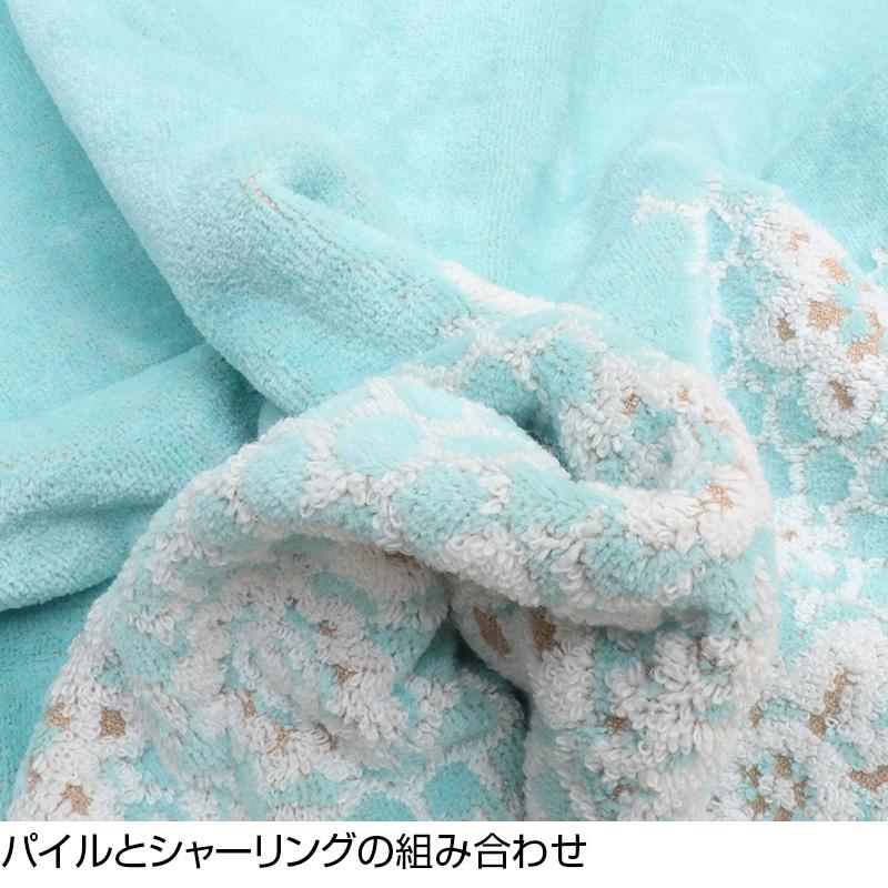 今治タオル 40％OFF バスタオル isso ecco イッソエッコ クローシェ CROCHET レース模様 花柄 シャーリング 70*140cm 大判タオル : 生活スタイル - 通販 ...