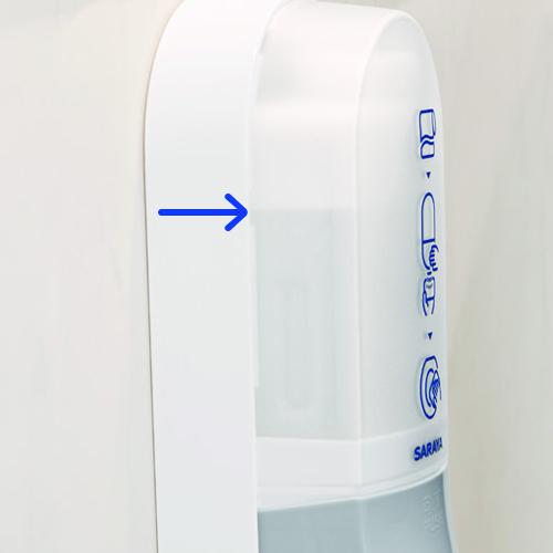 SARAYA トイレ 除菌 便座除菌クリーナー用ディスペンサー サラヤ SC-460Rお試しセット(DX3ダブル)（本体×2台＋便座クリーナー 便座きれいくん3L×1本） : 清潔キレイ館 ...