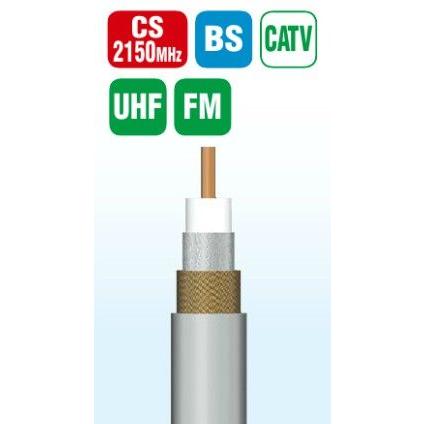 DXアンテナ S-4C-FB 同軸ケーブル 100m BS-CDX : セイコーテクノ - 通販 - Yahoo!ショッピング