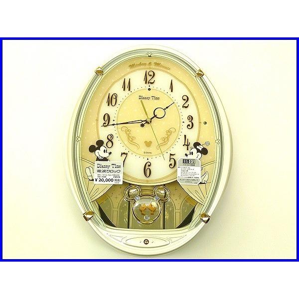 SEIKO 『SEIKO』セイコー ディズニー ミッキー＆ミニー 電波掛け時計 メロディ付き FW579W : 正光堂 - 通販 ...