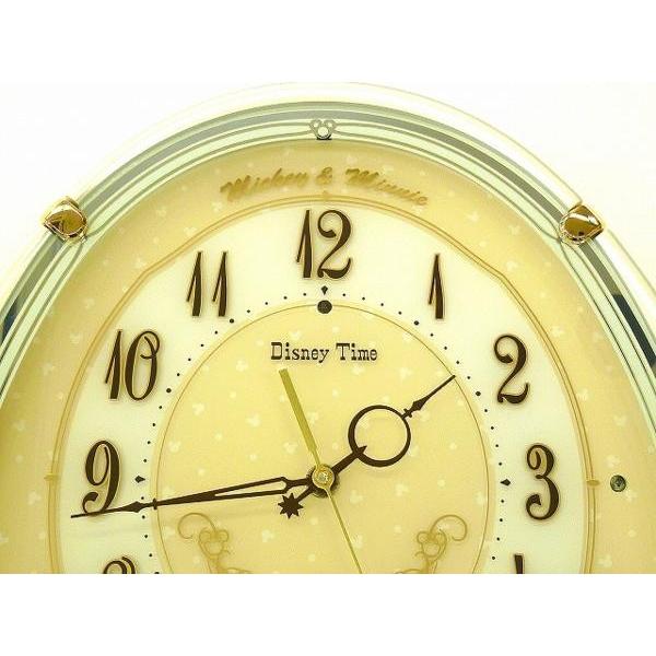 SEIKO 『SEIKO』セイコー ディズニー ミッキー＆ミニー 電波掛け時計 メロディ付き FW579W : 正光堂 - 通販 ...