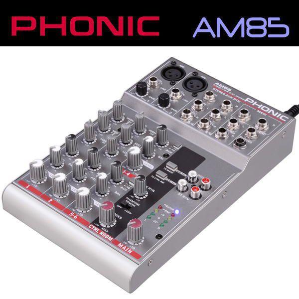 激安 アナログミキサー PHONIC/フォニック AM85 : 盛幸堂楽器Yahoo!店 - 通販 - Yahoo!ショッピング