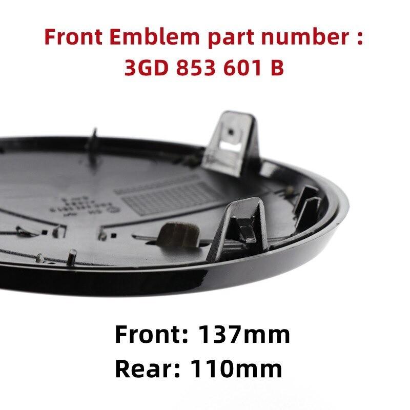 フォルクスワーゲン vw ゴルフ7.5 mk7.5 2015 ジェッタ 2018 ポロ 3gd 853 601 b用のエンブレムロゴ ...