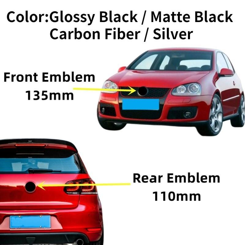 フォルクスワーゲンゴルフ ゴルフMK6.トランクエンブレム 135mm 110mm 6k0 853 601c-2 5ko 630 アクセサリー ...