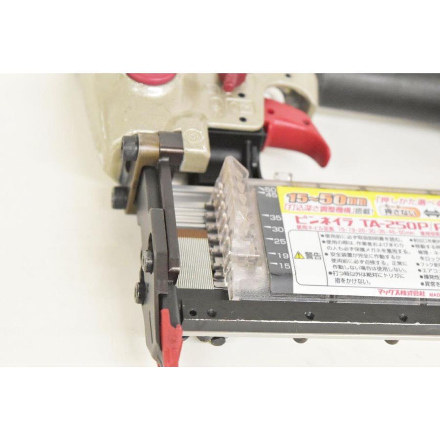 マックス 常圧ピン打機 TA-250P/P50F3 15-50mm ケース付き ピンネイラ 釘打 エアーツール 工具 MAX 動作確認済 :A3-0131:せいみや Yahoo!ショッピング店 ...