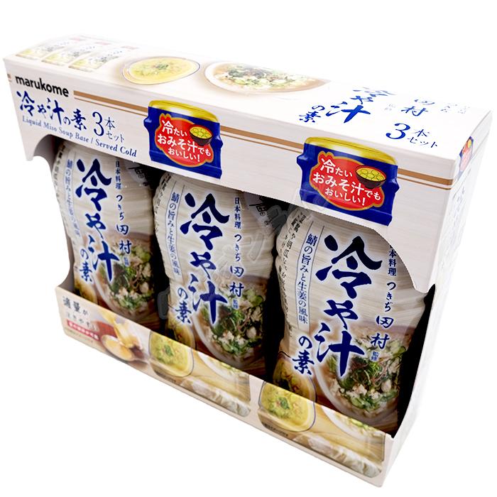 マルコメ ≪430g×3本セット≫ 季節限定商品 【marukome】マルコメ 冷や汁の素 日本料理 つきぢ 田村監修 鯖の旨みと生姜の風味 液みそ : 生鮮オンライン ヤフー店 - 通販 ...
