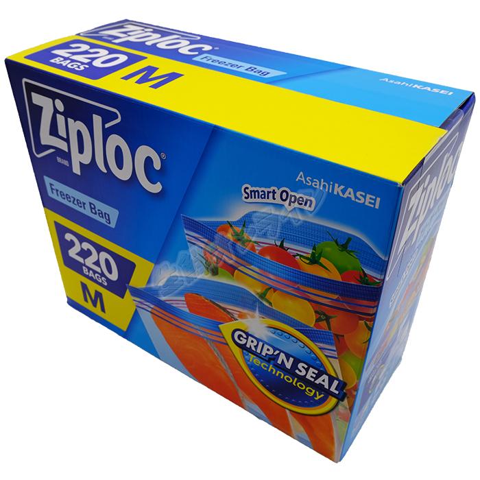 ジップロック ≪220枚入≫【Ziploc】ジップロック フリーザー用 M 冷凍・解凍用 大容量 保存袋 フリーザーバッグ 保存バック ジッパー付き袋 【コストコ】 : 生鮮オンライン ヤフー ...