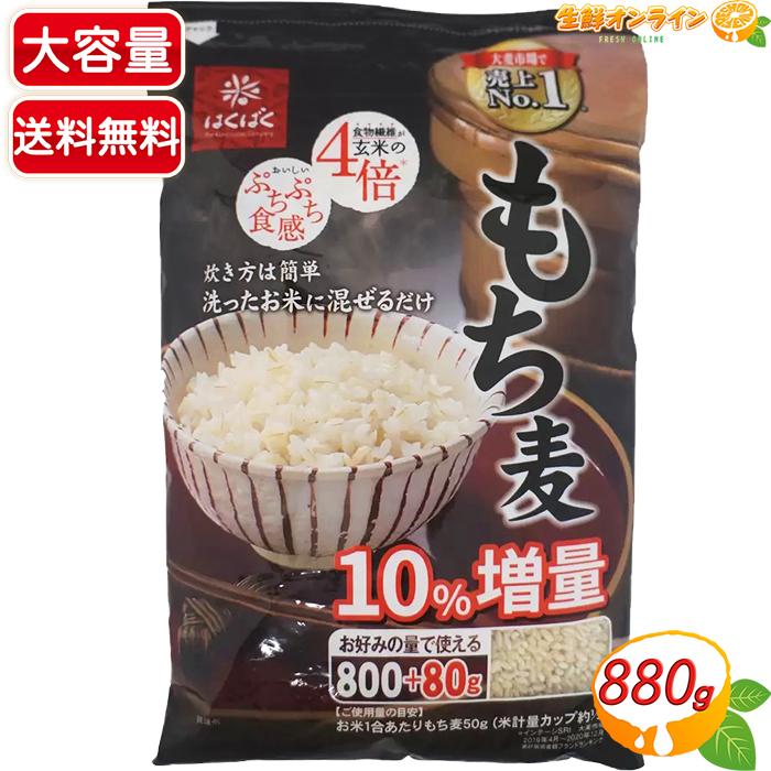 はくばく ≪800g+80g×3袋入≫【はくばく】もち麦 大容量 計2640g 食物繊維 水溶性 不溶性 白麦 大麦 もち麦ごはん サラダ スープ【コストコ】 : 生鮮オンライン ヤフー店 ...