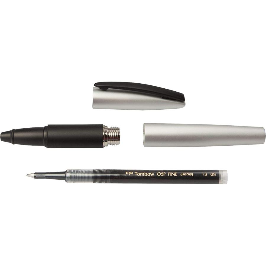 トンボ鉛筆 トンボ鉛筆 ZOOM 535 水性ボールペン シルバー 替芯1本おまけ付♪ : セイショウシティ - 通販 - Yahoo!ショッピング