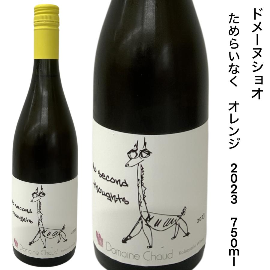 日本ワインドメーヌショオNo second thoughts 2023 750ml ためらいなく : 勢州屋 - 通販 - Yahoo!ショッピング