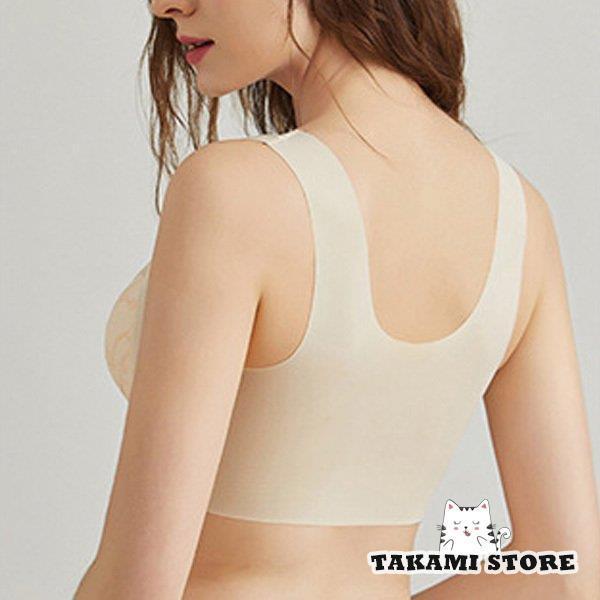 ノンワイヤーブラ ブラジャー レディース 下着 インナー ブラ フロントホック ノンワイヤー 脇高 谷間 レース 授乳 産後 : zh230511-a1103 : セイウンストア - 通販 ...