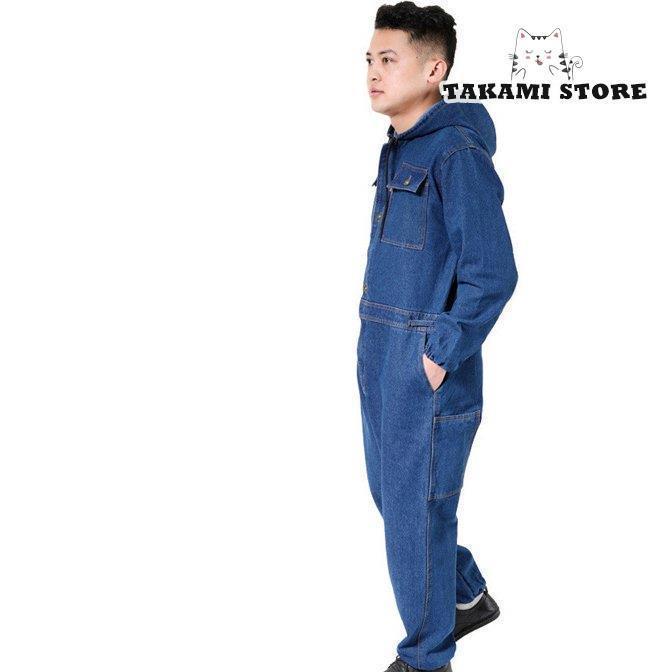防寒つなぎ デニム作業服 作業着セットアップ メンズ オーバーオール ジャケット+ズボン おしゃれ ワークウェア 現場作業 ワークマン : zh230511-a1131 : セイウンストア ...
