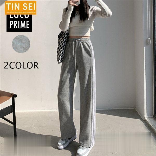 ワイドパンツ ガウチョパンツ レディース ロングパンツ スウェットパンツ サイドライン ウエストゴム きれいめ ゆったり 大きいサイズ 体型カバー 着痩せ : zh230511-a1481 ...