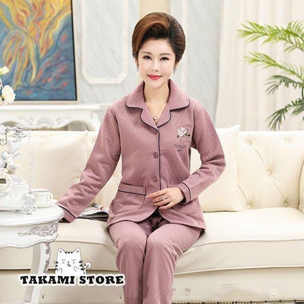 キルト パジャマ 部屋着 前開き 中綿キルティング レディース セットアップ 厚手 秋冬 ルームウェア 母の日 プレゼント 入院 介護 長袖 : zh230511-a1515 : セイウン ...