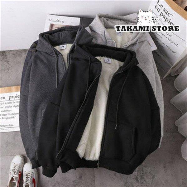 パーカー スウェット レディース ジップアップ トップス 裏起毛 ワイド 長袖 暖かい カジュアル ゆったり トレーナー 大きい アウター フード付き : zh230511-a249 ...