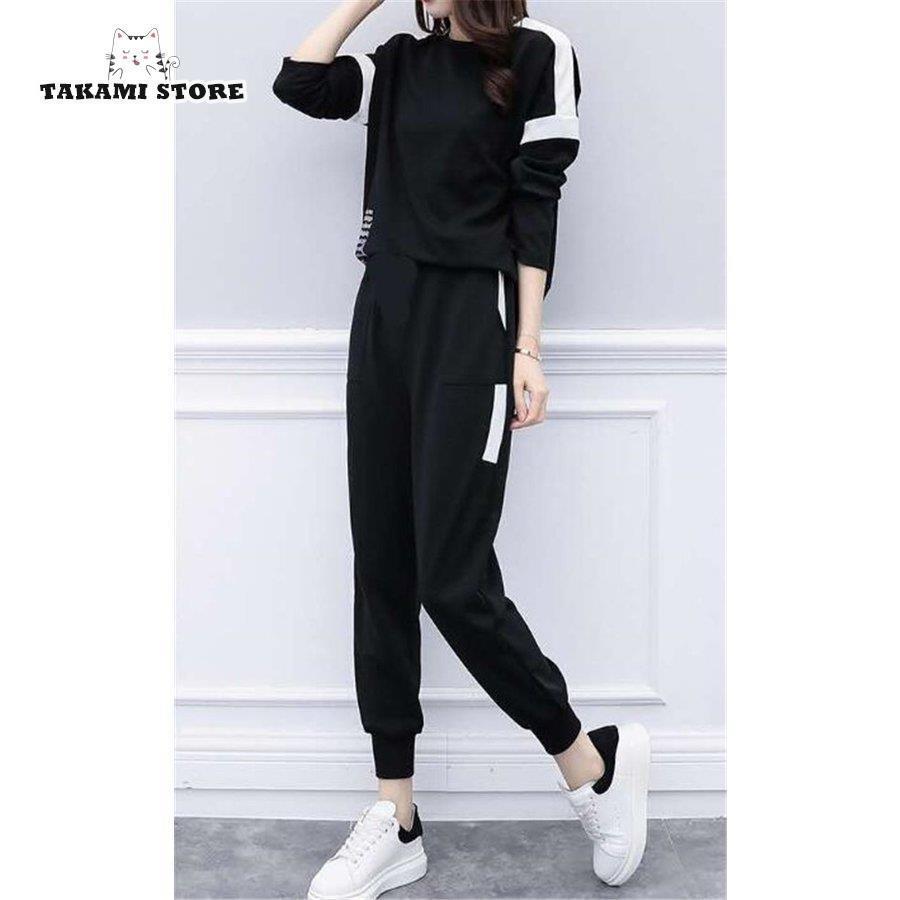 ジャージ セットアップ レディース 運動服 スウェット 上下セット ルームウェア パーカー ロングパンツ 春秋 大人 上品 通学 通勤 : zh230511-a294 : セイウンストア ...