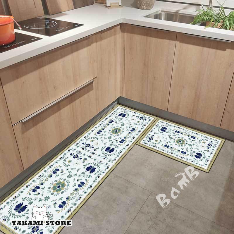 キッチンマット キッチンラグ 北欧 ラグマット 洗える フロアマット 台所 120 150 : zh230511-a458 : セイウンストア - 通販 - Yahoo!ショッピング