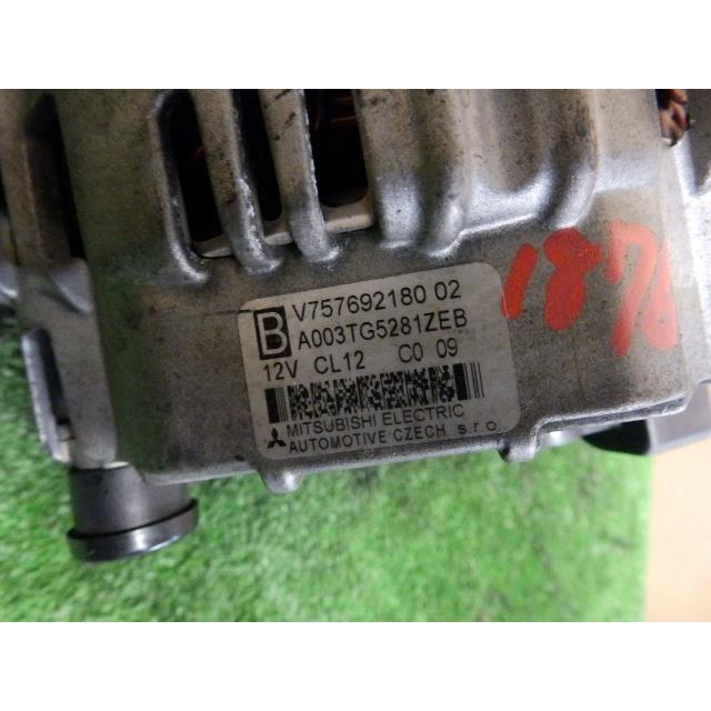プジョー 207 ABA-A75F01 オルタネーター/ダイナモ 5F01 A003TG5281ZEB V75769218002 941876 ...