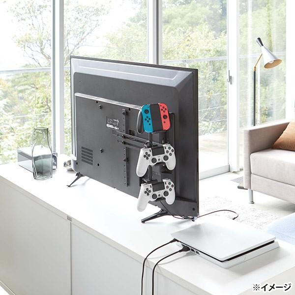 山崎実業 即日出荷 テレビ裏 ゲームコントローラー収納ラック スマート ブラック 5091 : セキチューヤフー店 - 通販 - Yahoo!ショッピング