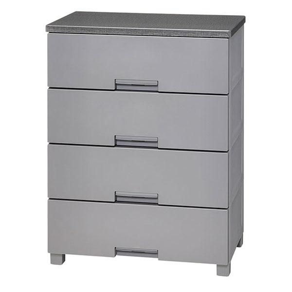 Fits 直送 日時指定不可 天馬 フィッツチェスト 4段 幅65cm 6504 グレー 沖縄・離島配送不可 : セキチューヤフー店 - 通販 - Yahoo!ショッピング