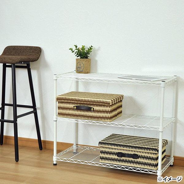 エイ・アイ・エス 直送 日時指定不可 19φスチールラック 幅75奥行35高さ61.8cm 3段 ホワイト NS-7535WH 沖縄・離島配送不可 : セキチューヤフー店 - 通販 ...