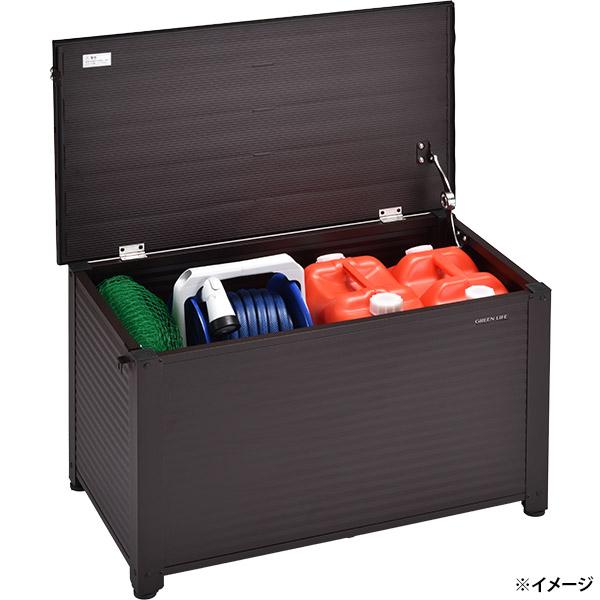 GREEN LIFE 直送 日時指定不可 グリーンライフ アルミベンチストッカー84 ブラウン ABS-84P BR 屋外収納 物置 沖縄・離島配送不可 : セキチューヤフー店 - 通販 ...