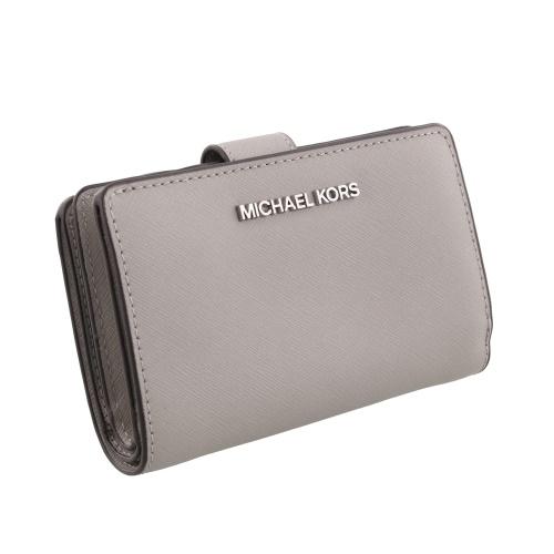 MICHAEL KORS マイケルコース 二つ折り財布 レディース グレー MICHAEL KORS マイケルコース 二つ折り財布 レディース グレー