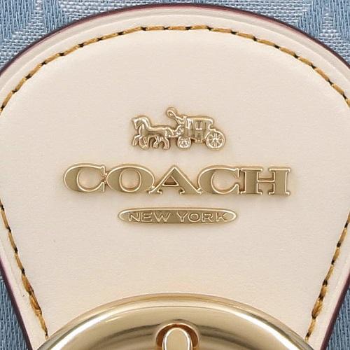 COACH コーチ アウトレット ショルダーバッグ シグネチャー デニム レザー C8514 IMUDY : GINZA LoveLove ...