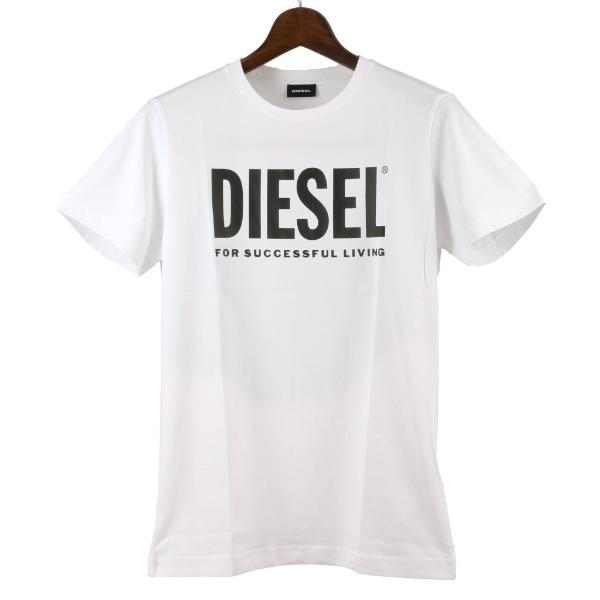 DIESEL ディーゼル Tシャツ メンズ T-DIEGOS-LOGO Sサイズ ホワイト SXED-0AAXJ 100 WH : GINZA ...