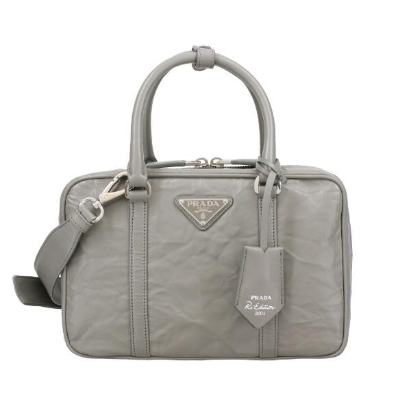 PRADA プラダ ハンドバッグ ショルダー レディース グレー 1BB092 V T2O UVL F0480 ARDESIA : GINZA LoveLove - 通販 - Yahoo!ショッピング