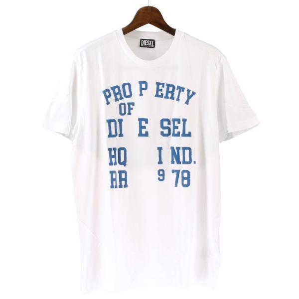 DIESEL ディーゼル Tシャツ メンズ T DIEGOR K59 ホワイト XLサイズ A08689 0GRAI 100 WH : GINZA LoveLove - 通販 - Yahoo ...