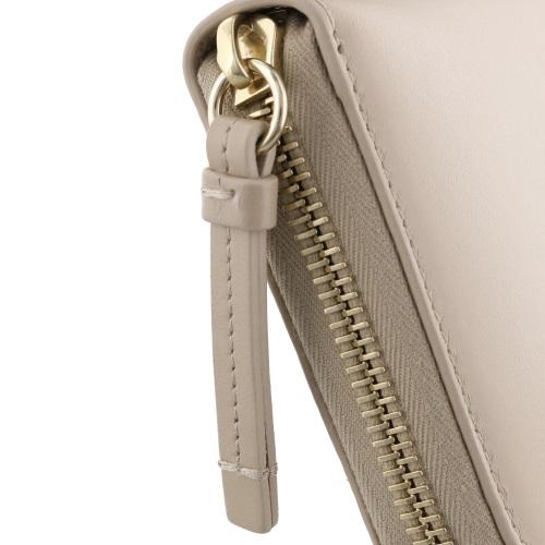 Chloe（クロエ） 長財布 レディース ブラウン CHC23AP970 I10 20G ARGIL BROWN ロゴ 無地 : GINZA ...